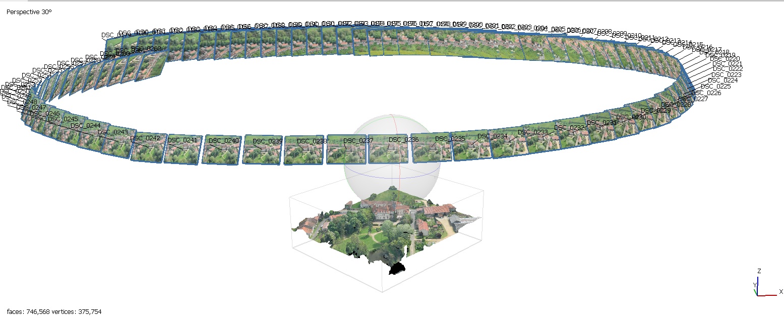 357 - AIR - Château de Lyautey Ht AGL 230m - 3D model by cdg [85bda71] - Sketchfab